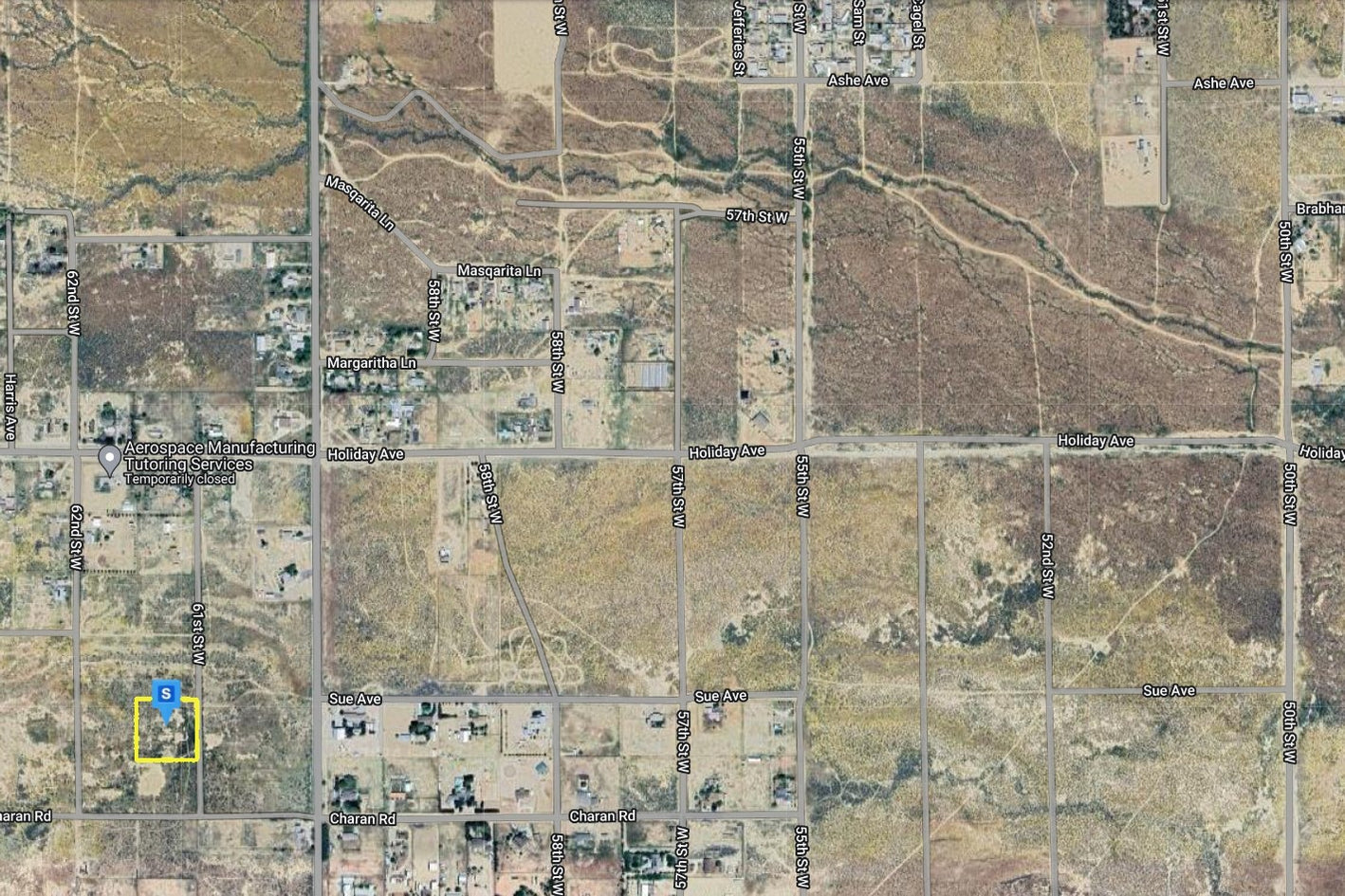 2.50 Acres Rosamond, Kern County, CA (Water) — Landspot